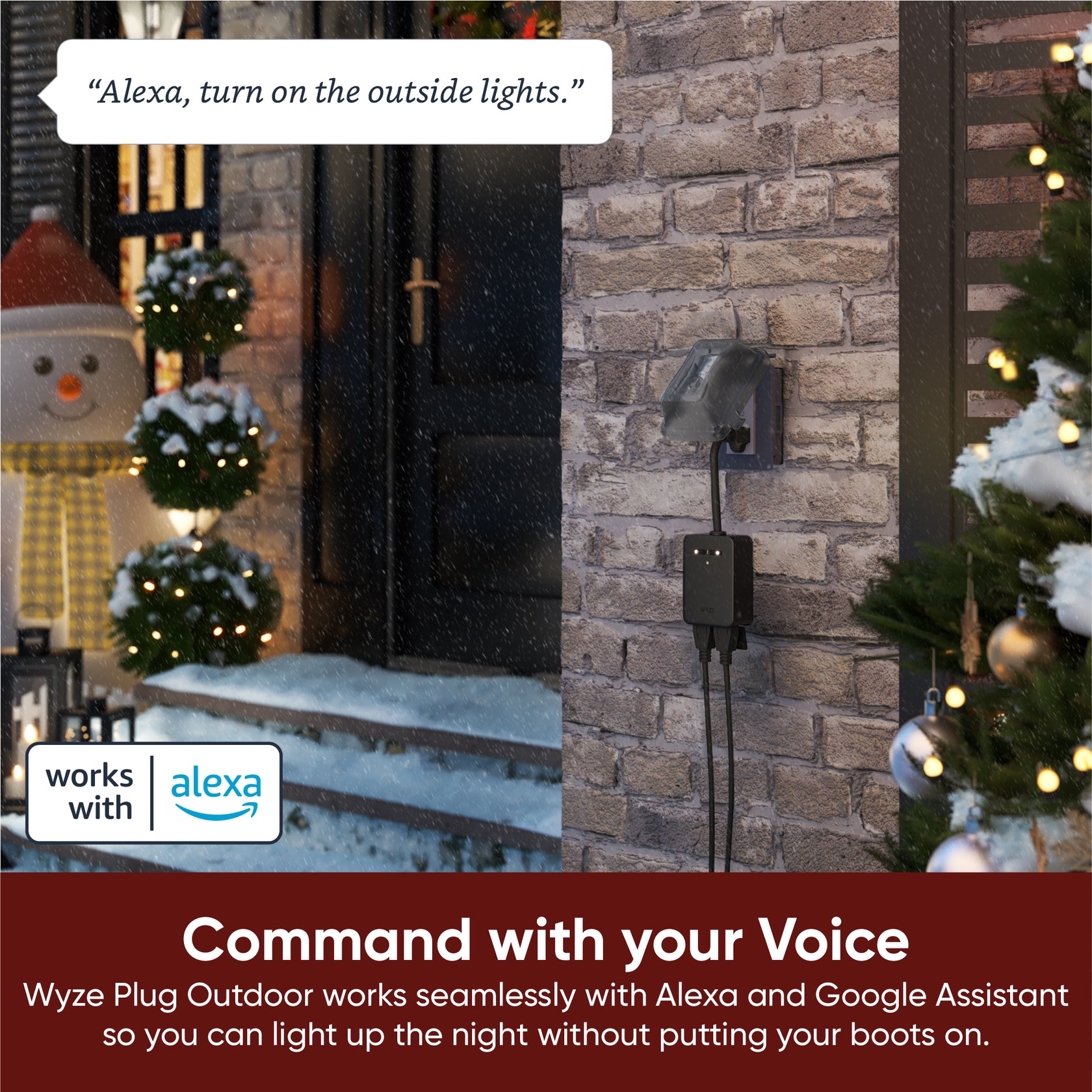 Wyze Plug Outdoor | Best Wi-Fi Outdoor Electrical Outlet & Smart Plug ...